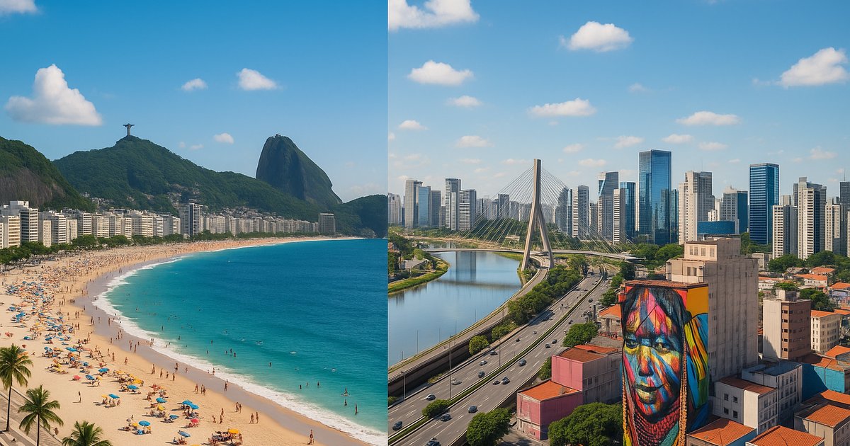 Rio vs São Paulo 2025 – Beach Paradise or Business Capital?